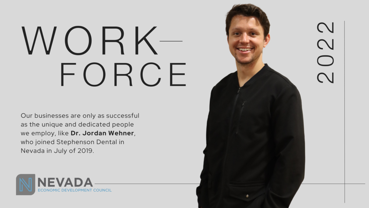 Workforce Spotlight: Dr. Jordan Wehner | Nevada Economic Development ...